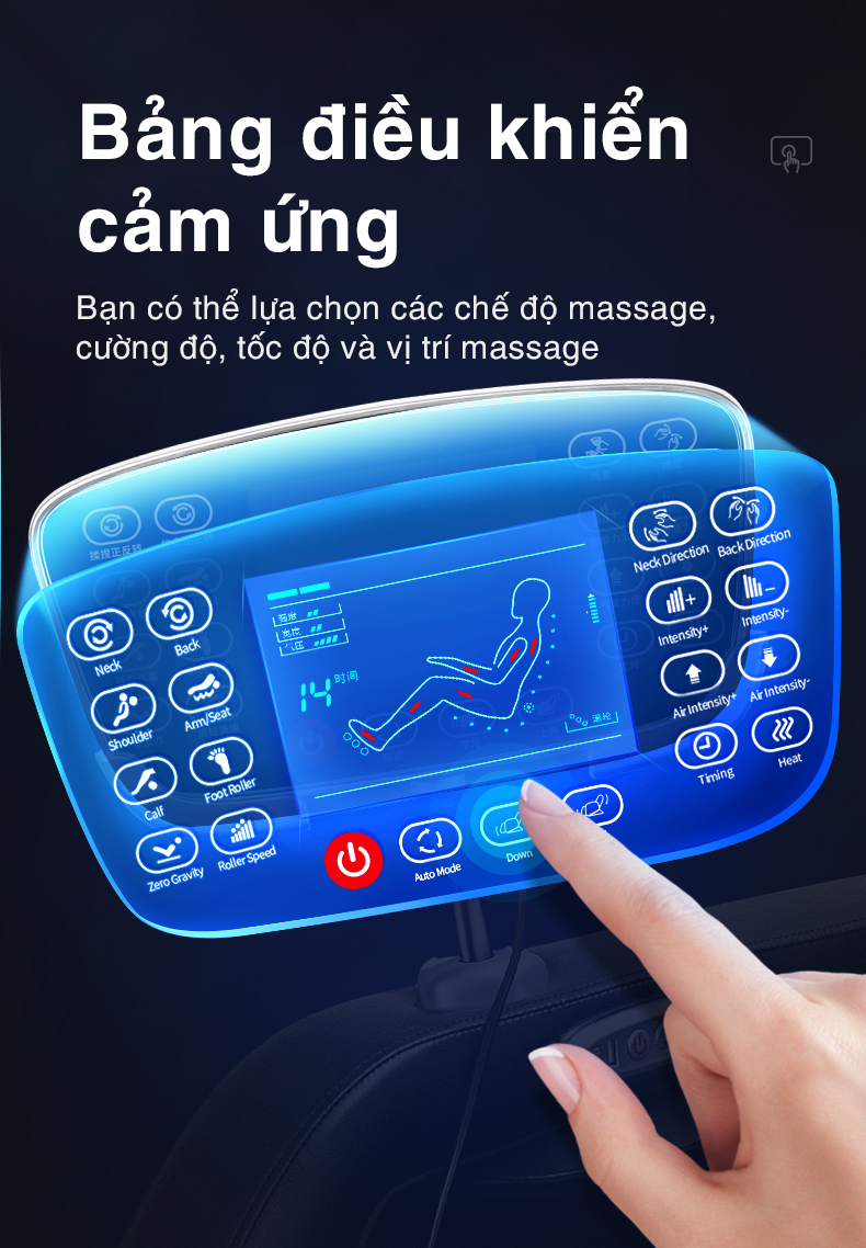Ghế massage toàn thân LEERCON LEK 988S